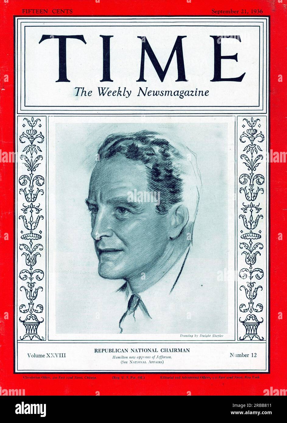 1930s magazine cover hi-res stock photography and images - Alamy