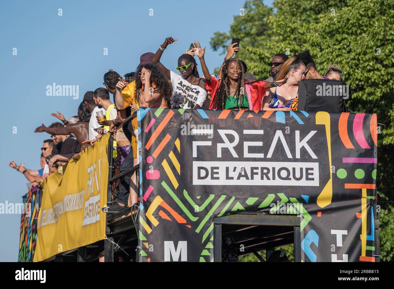 Berlin,Germany,8th July, 2023, Rave the Planet - political ...