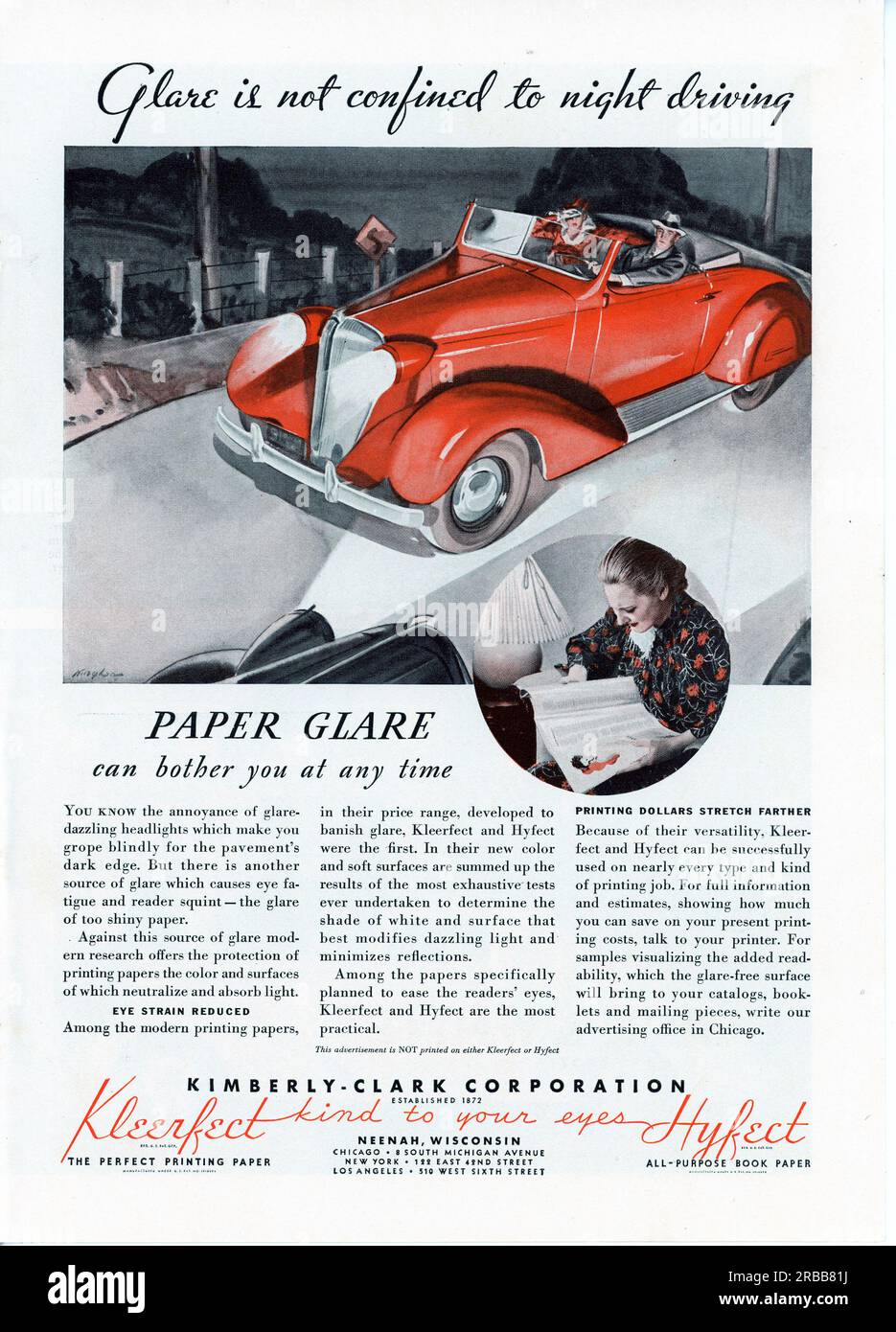 Vintage Time Magazine 21 September 1936 issue advert, USA Stock Photo ...