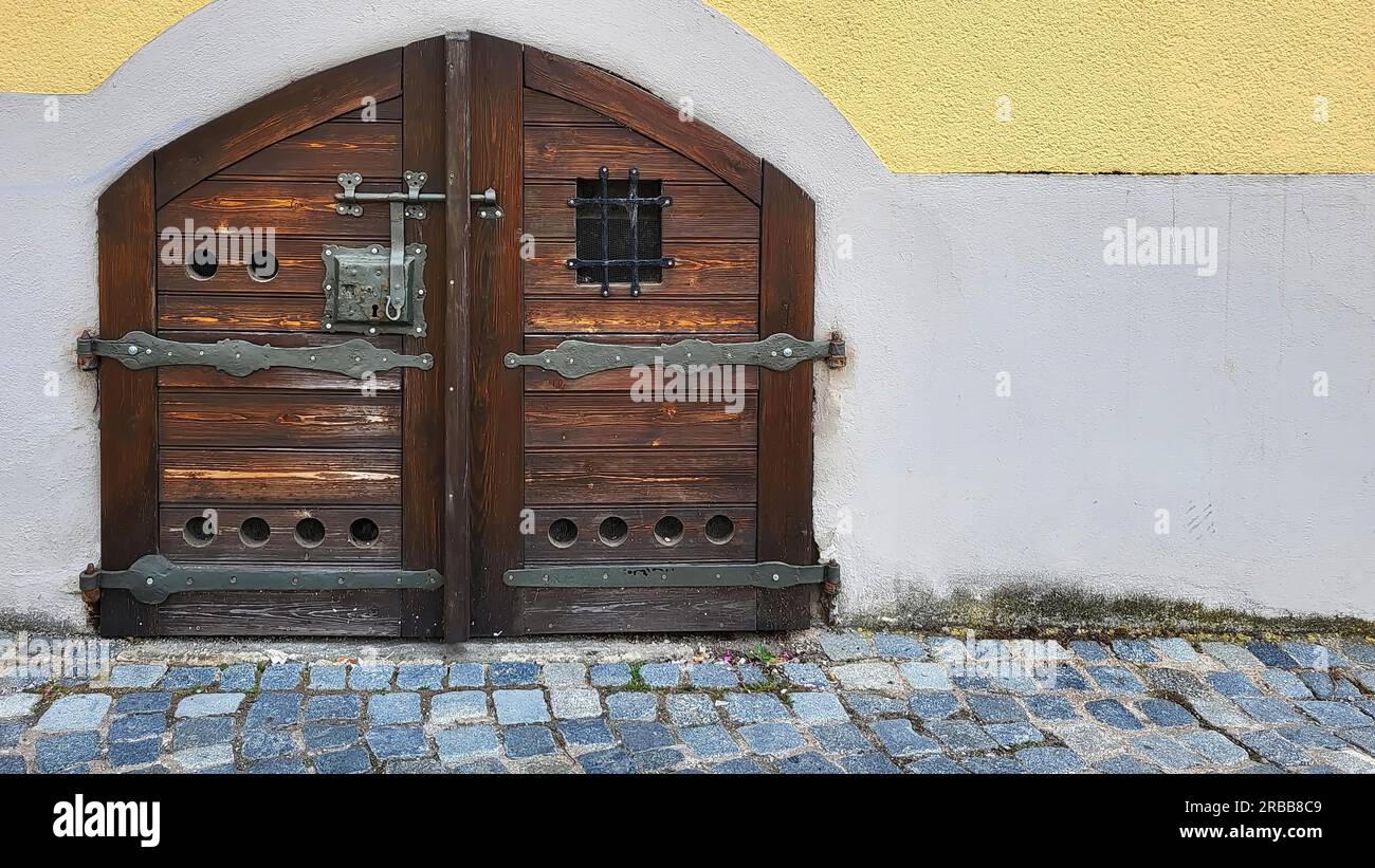 The historic gate is a landmark in the centre of the old town ...