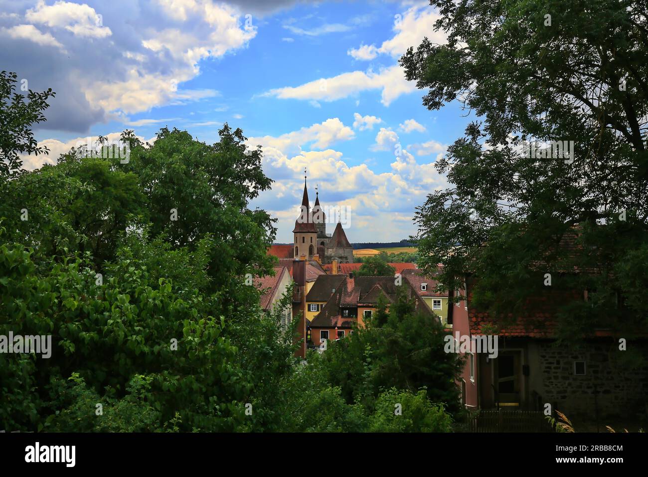The collegiate church is a sight in the historic centre of the old town ...