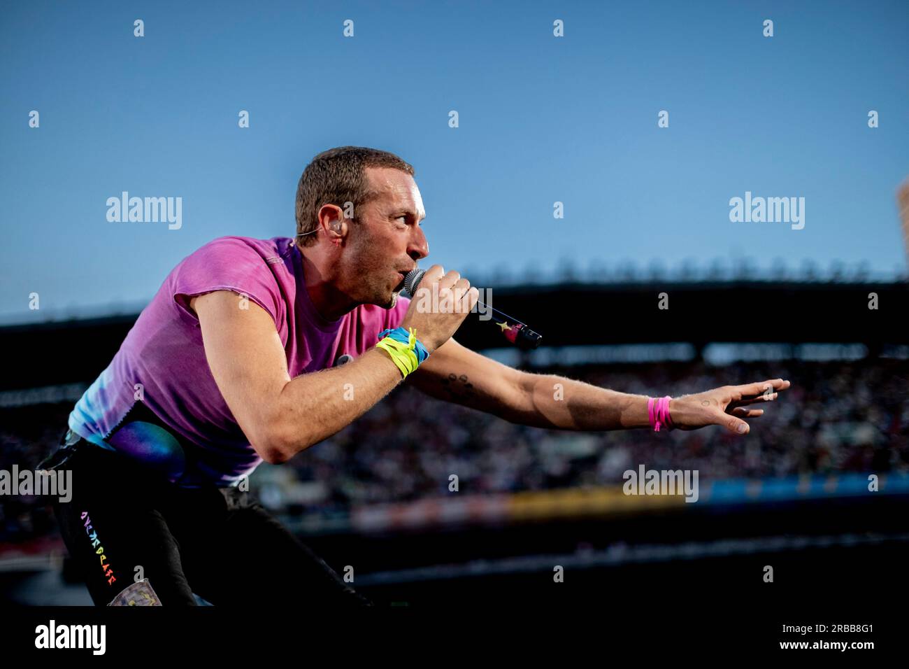 Coldplay chris martin ullevi hi-res stock photography and images - Alamy