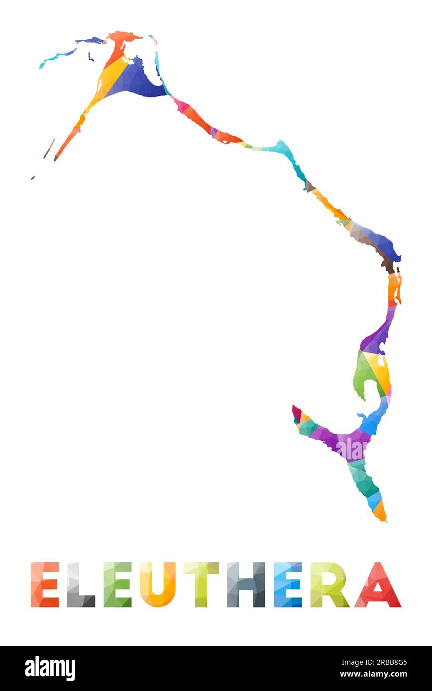 Island eleuthera map hi-res stock photography and images - Alamy