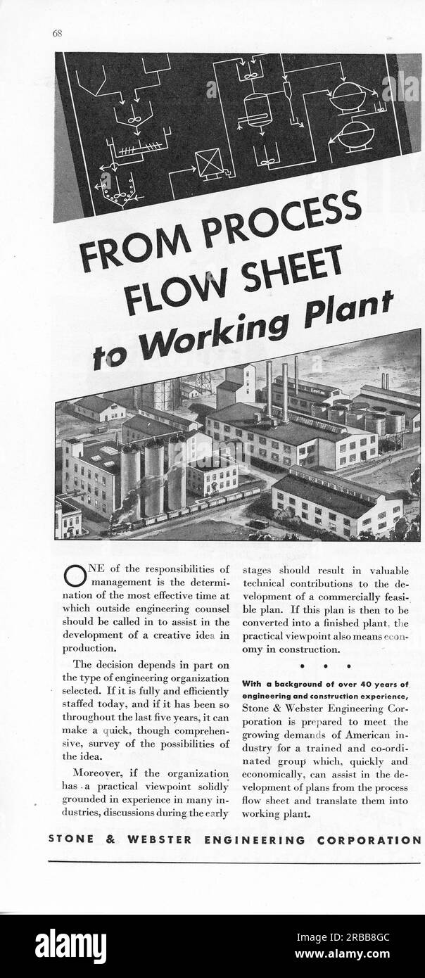 1930s vintage american magazine advertisement hi-res stock photography ...