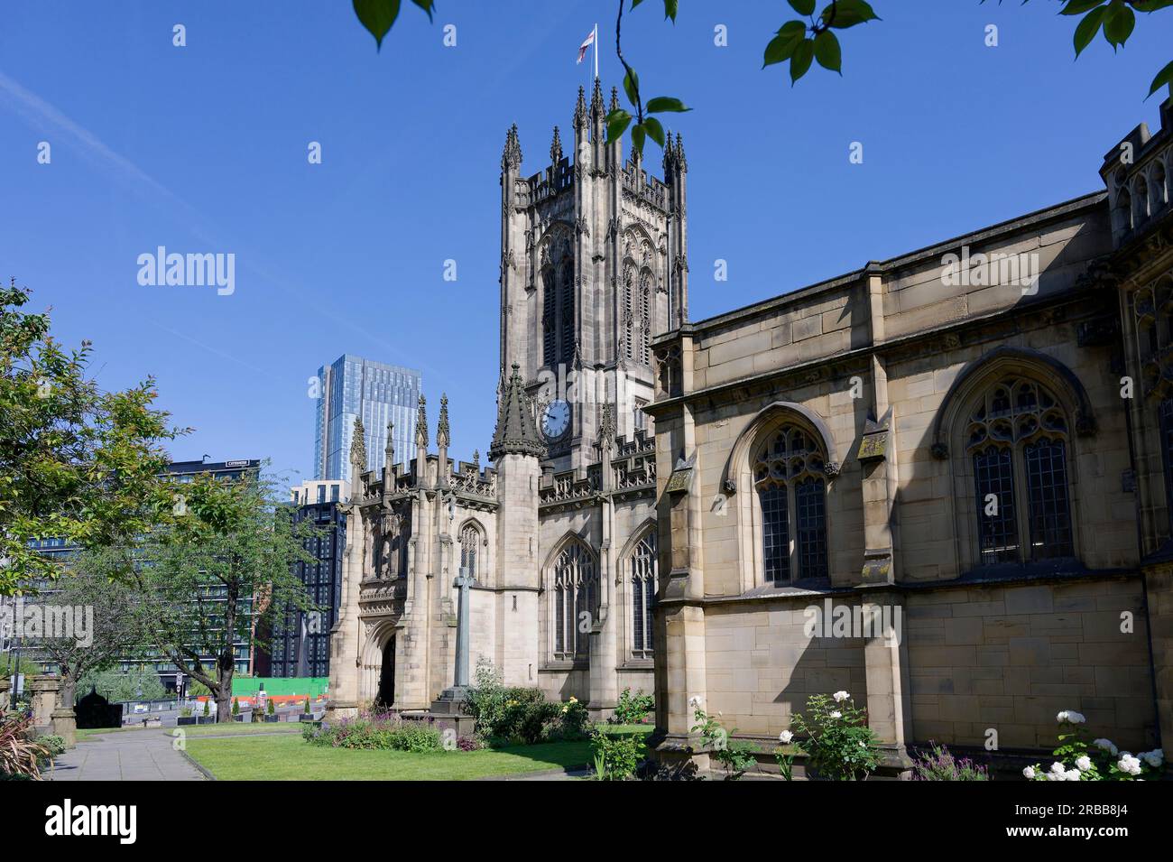 Manchester Cathedral, Manchester City Centre, Manchester, England ...