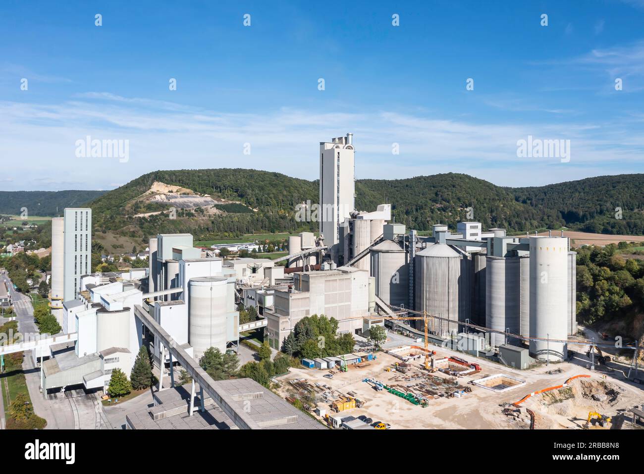 Schelklingen cement plant, HeidelbergCement AG, DAX Group, Schelklingen ...