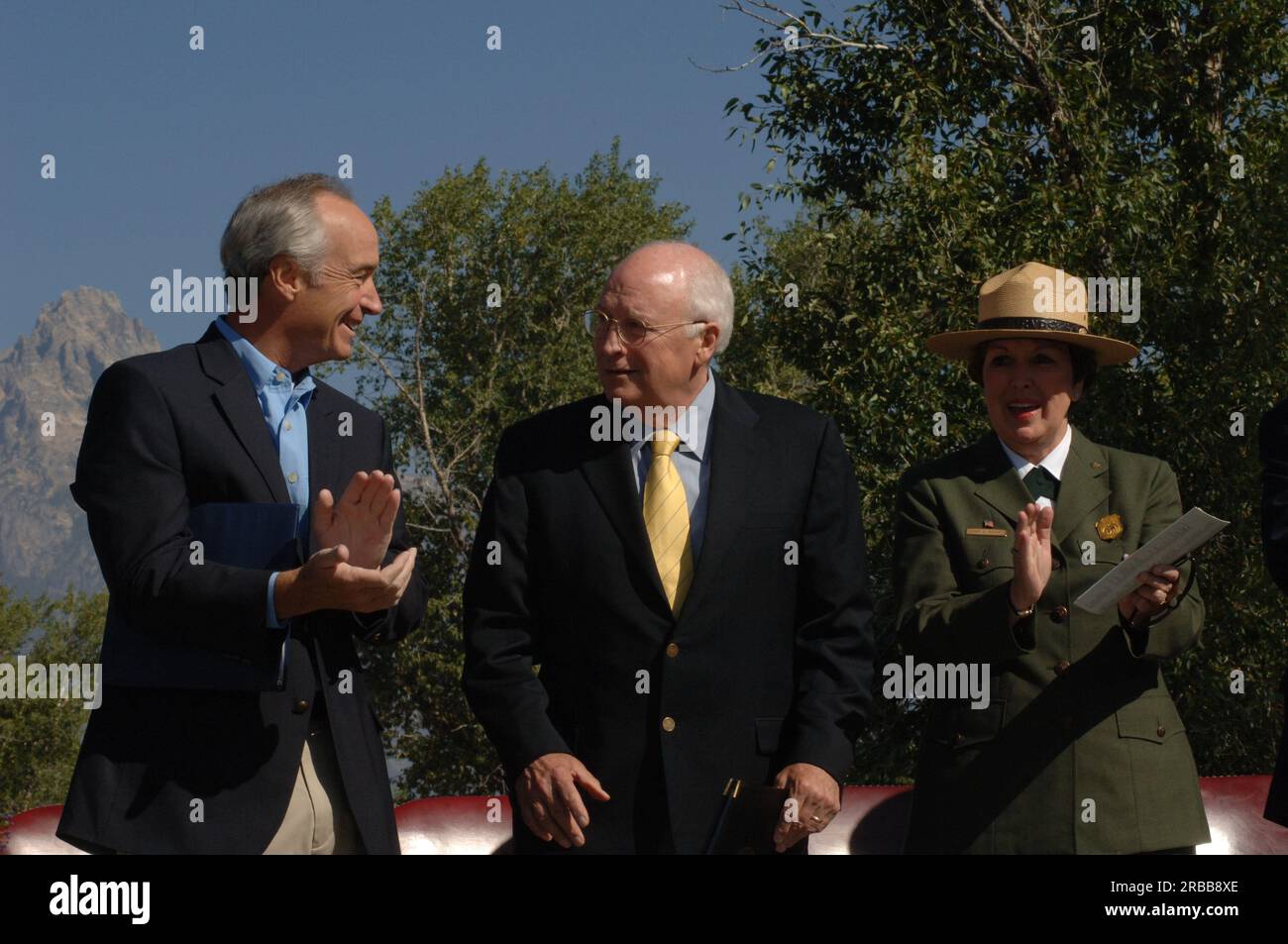 Dedication ceremony for the new Craig Thomas Discovery and Visitor ...