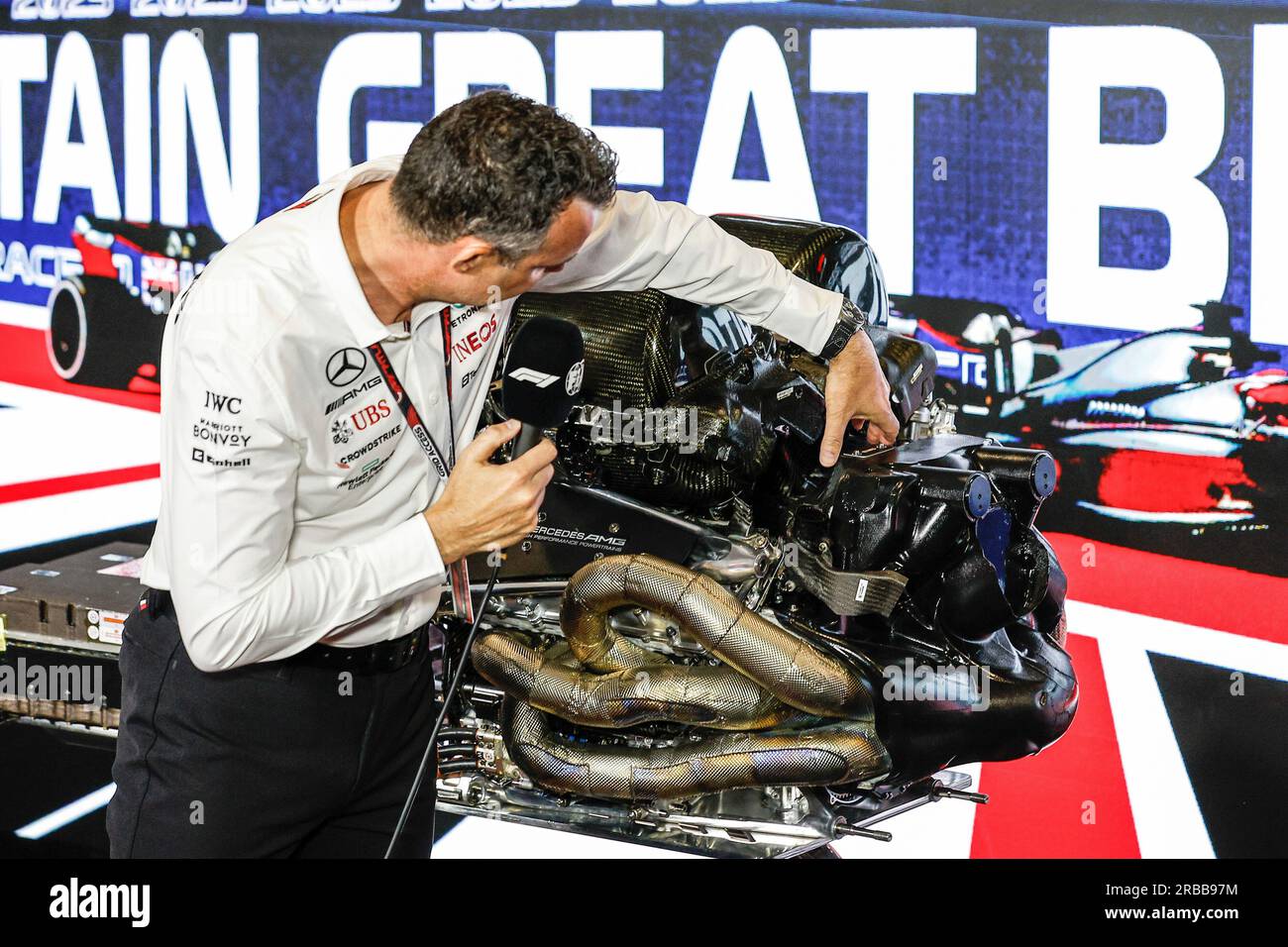 Silverstone, Great Britain. 8th July, 2023. Hywel Thomas (Managing ...