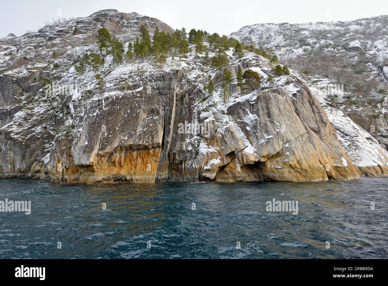 Rock Cliffs Baroya Island, Ofoten, Norway Stock Photo - Alamy
