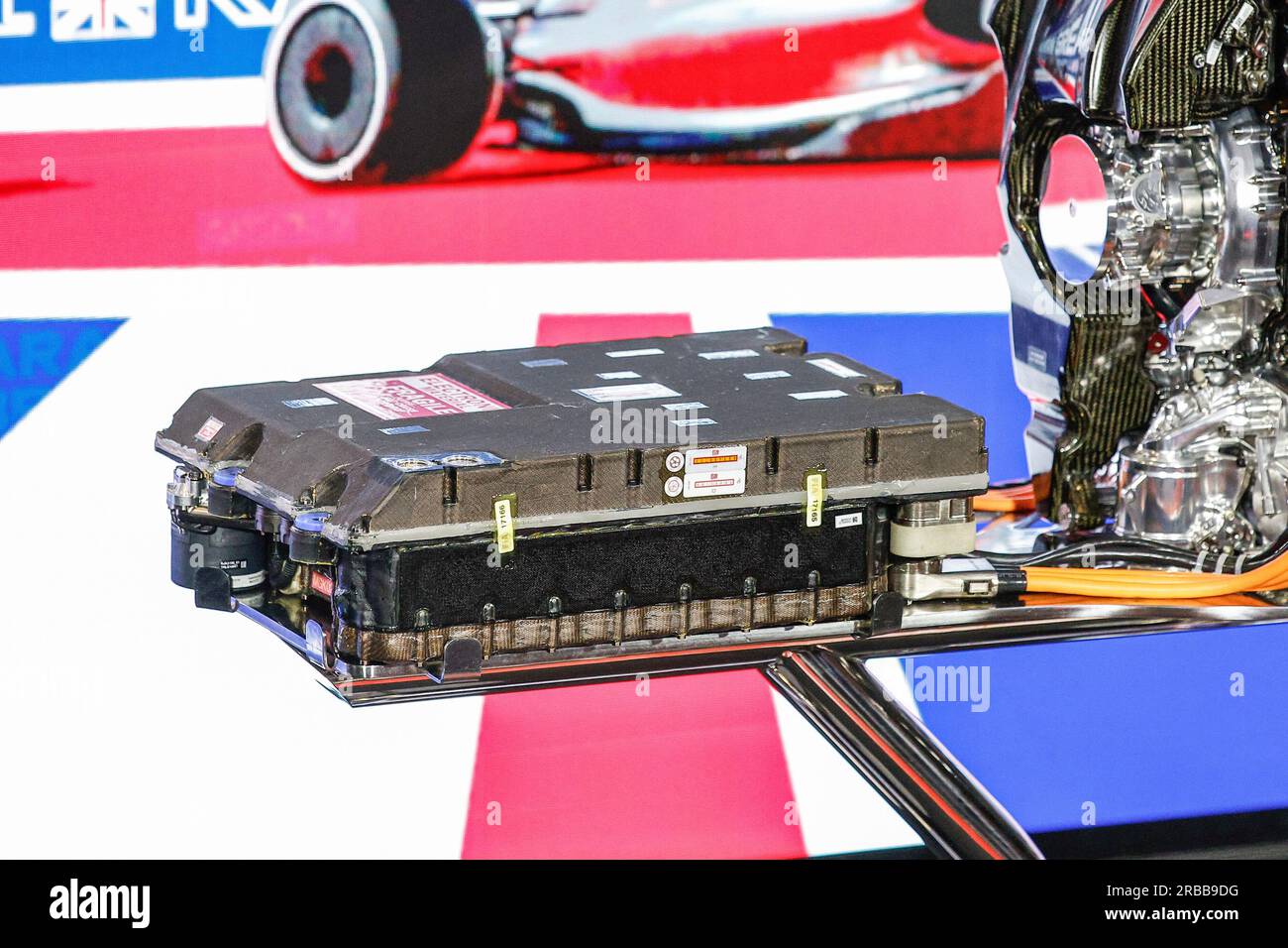 Mercedes amg f1 m14 e performance engine hi-res stock photography and ...