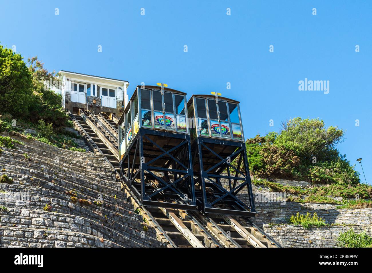 Bournemouth funicular railway hi-res stock photography and images - Alamy