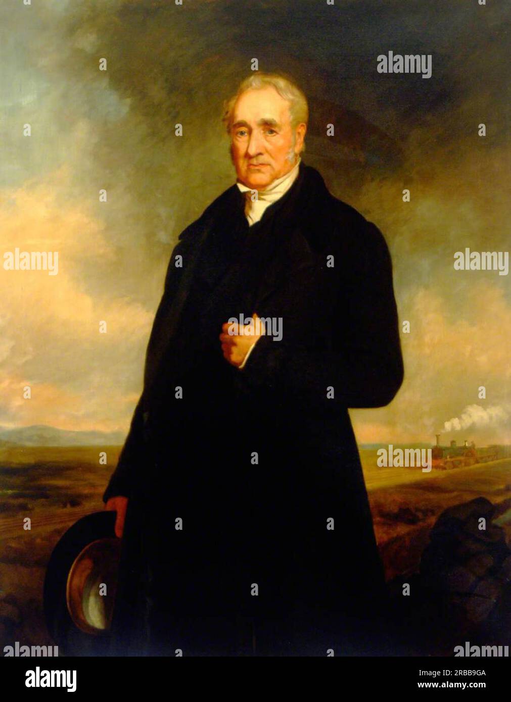 Portrait of george stephenson hi-res stock photography and images - Alamy