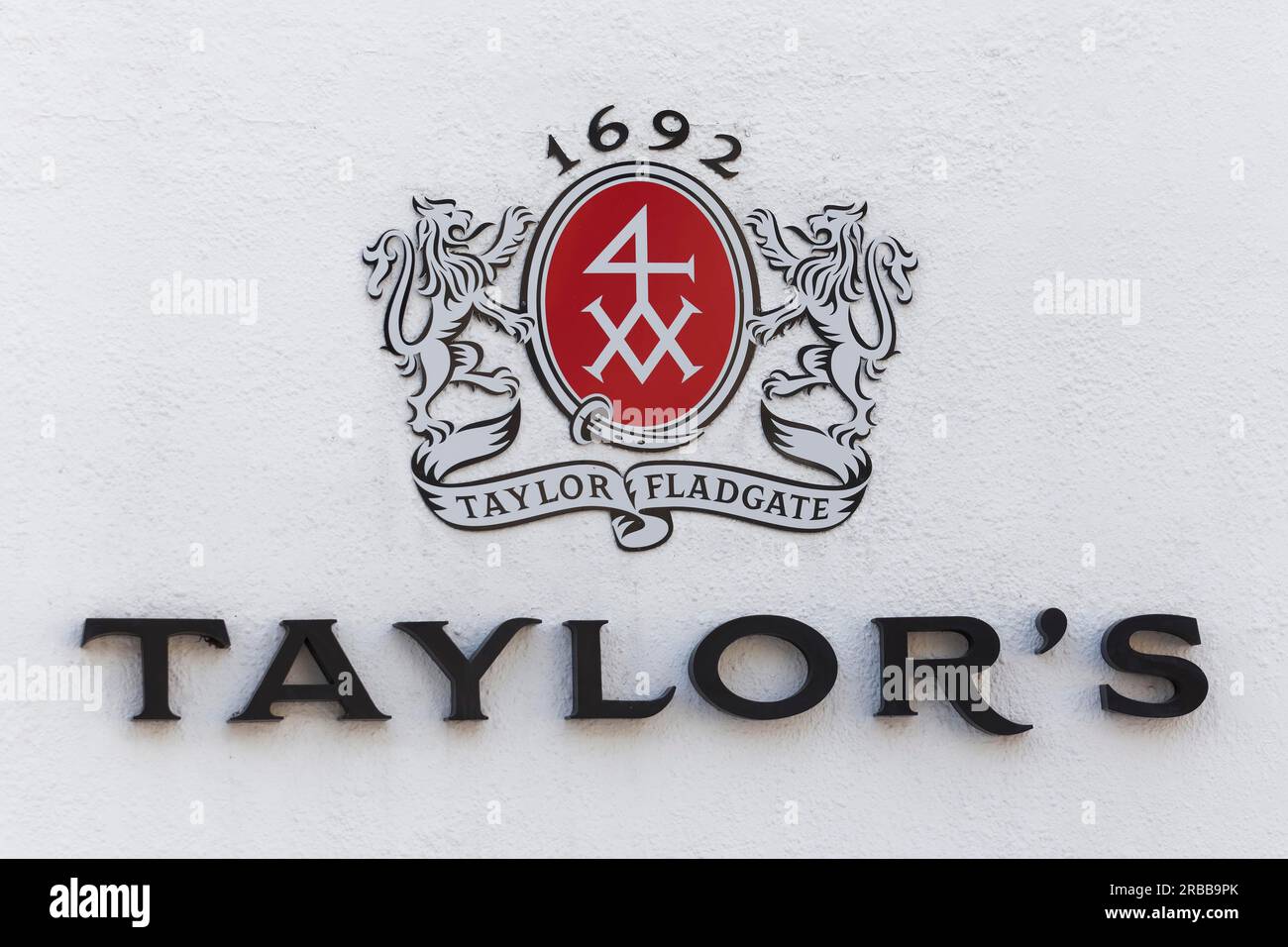 Logo of Taylor's Port Winery, Taylor Fladgate, Vila Nova de Gaia, Porto ...