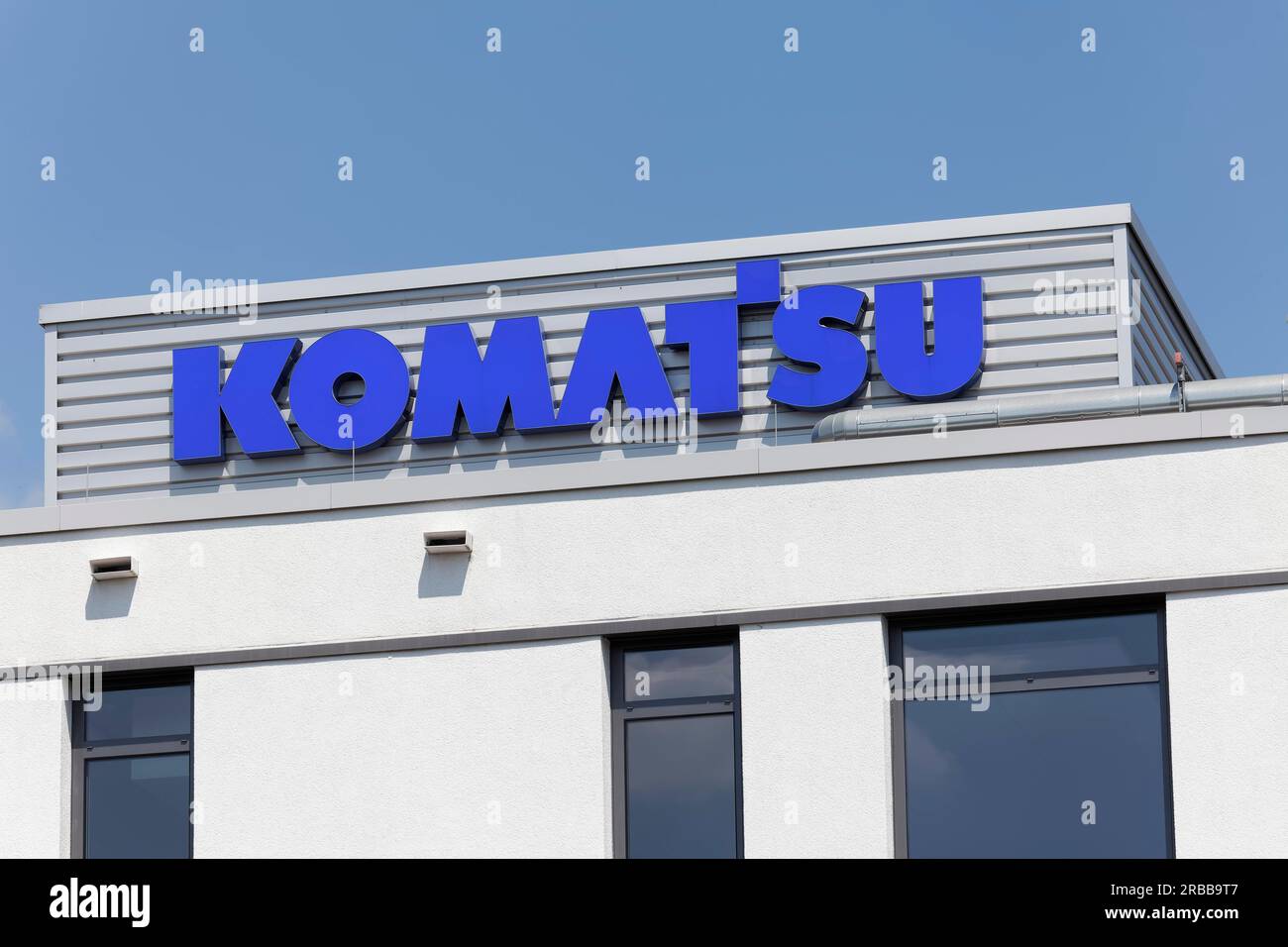 Komatsu logo hi-res stock photography and images - Alamy