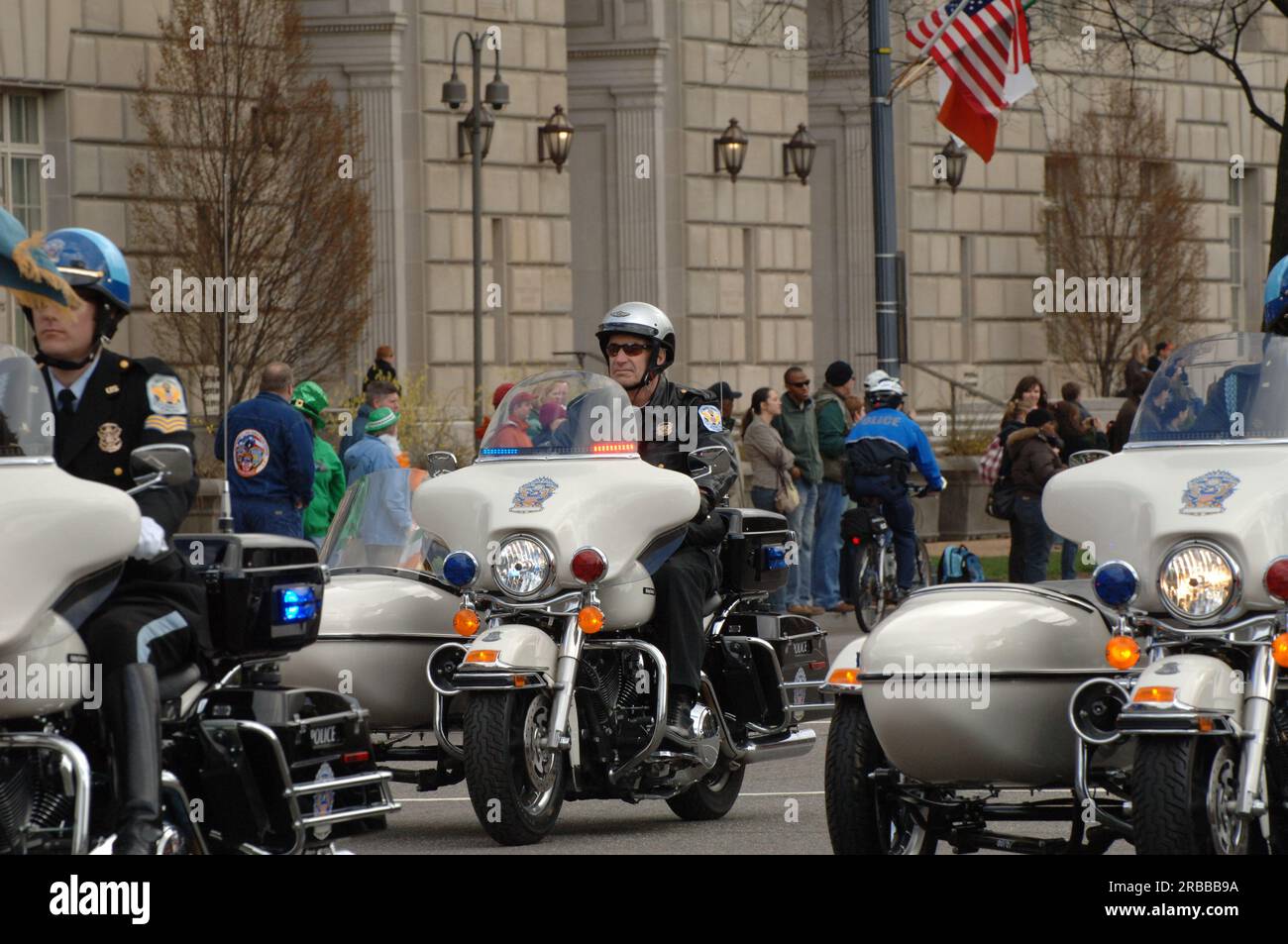 Annual St. Patrick's Day Parade along Constitution Avenue, Washington ...