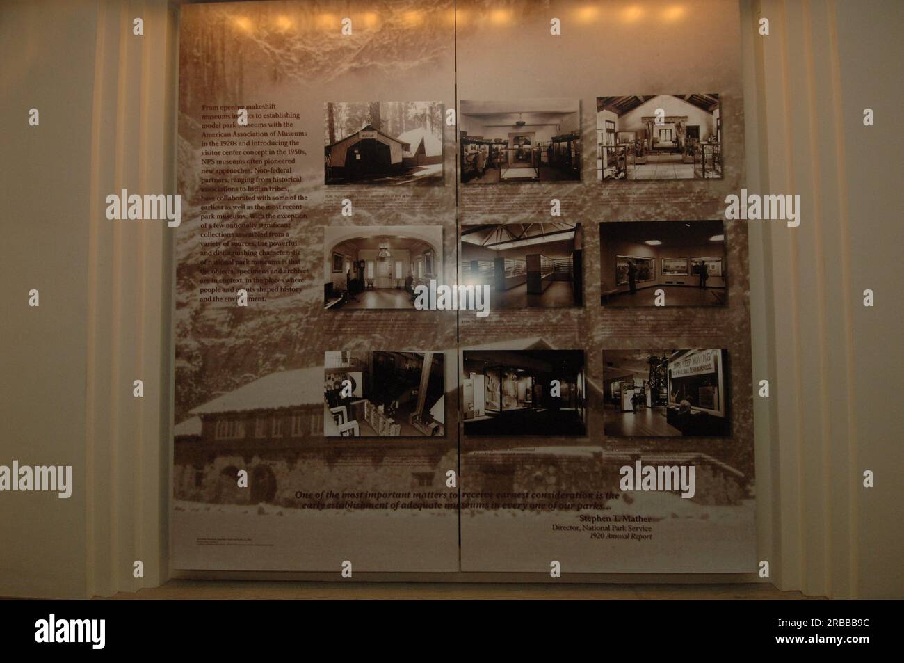 Interior Museum exhibits, viewing spaces Stock Photo - Alamy