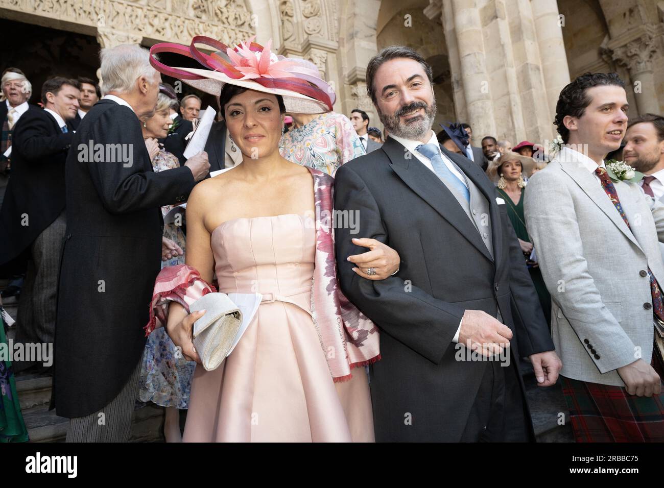 Autun, France. 08th July, 2023. Prince Joachim Murant and Princess ...