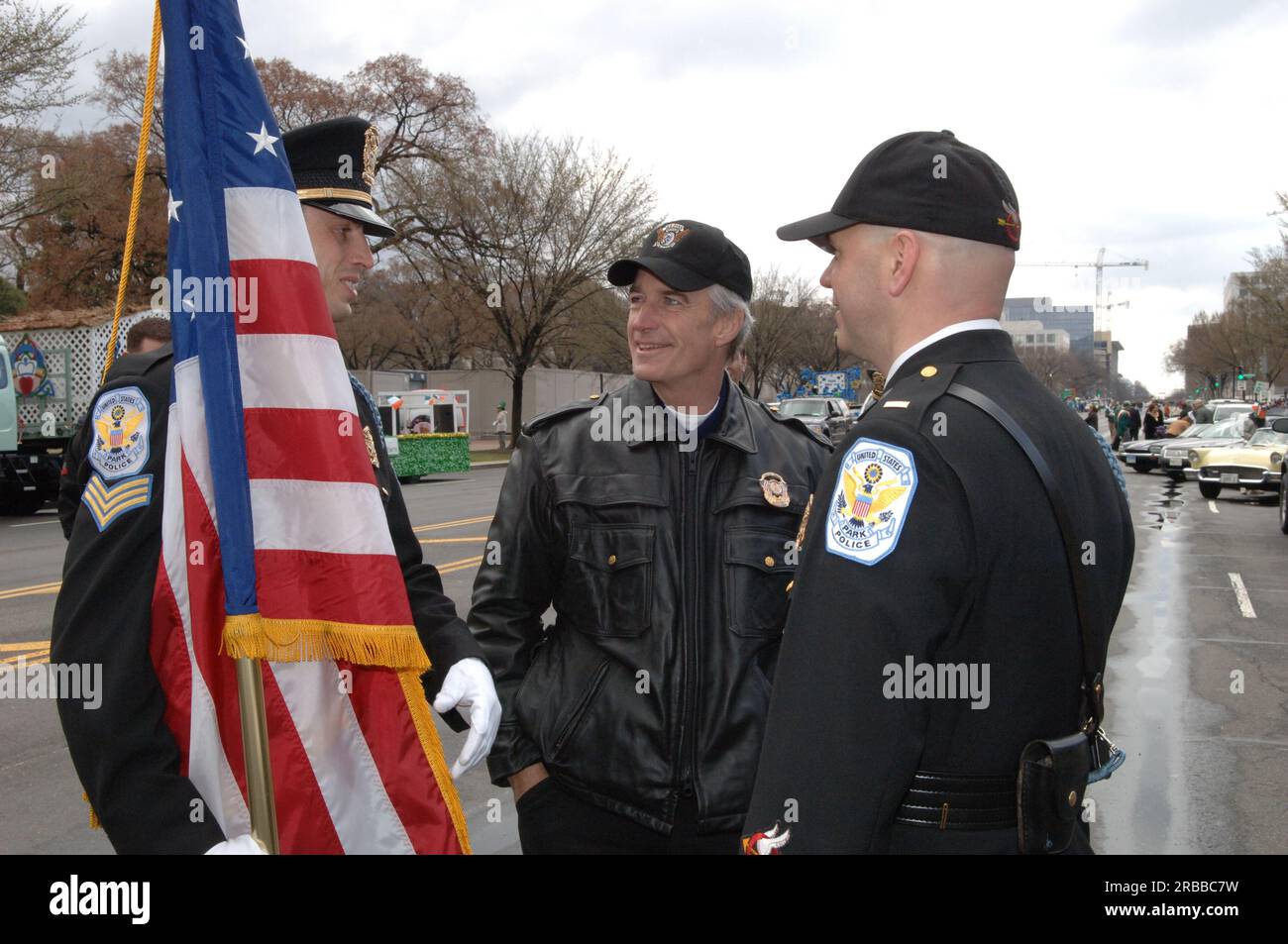 U.S. Park Police motorcycle unit on hand for annual St. Patrick's Day ...