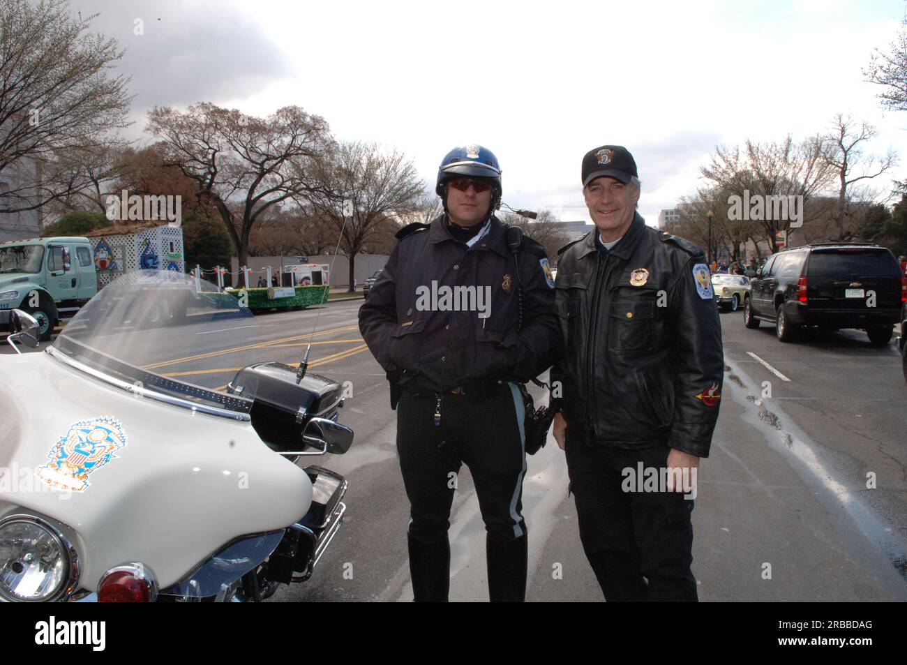 U.S. Park Police motorcycle unit on hand for annual St. Patrick's Day ...