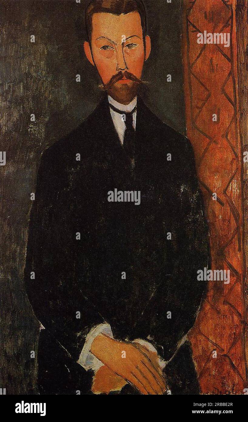 Portrait of Paul Alexander c.1912; Paris, France by Amedeo Modigliani ...