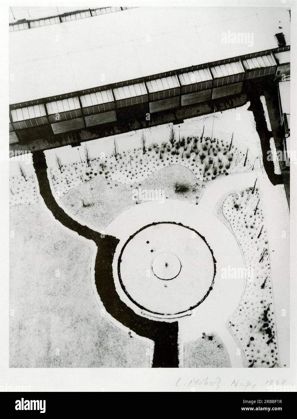 View from the Berlin radio tower in Winter 1928 by Laszlo Moholy-Nagy ...