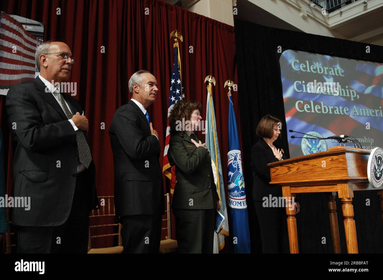 Visit of Secretary Dirk Kempthorne to the Ellis Island Immigration ...