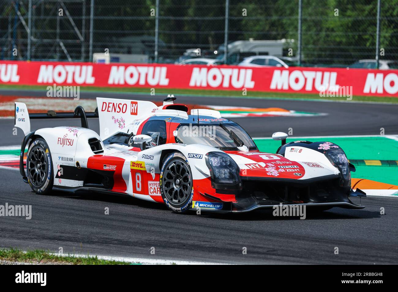 Monza, Italy. 08th July, 2023. #8 Toyota Gazoo Racing - Toyota GR010 ...