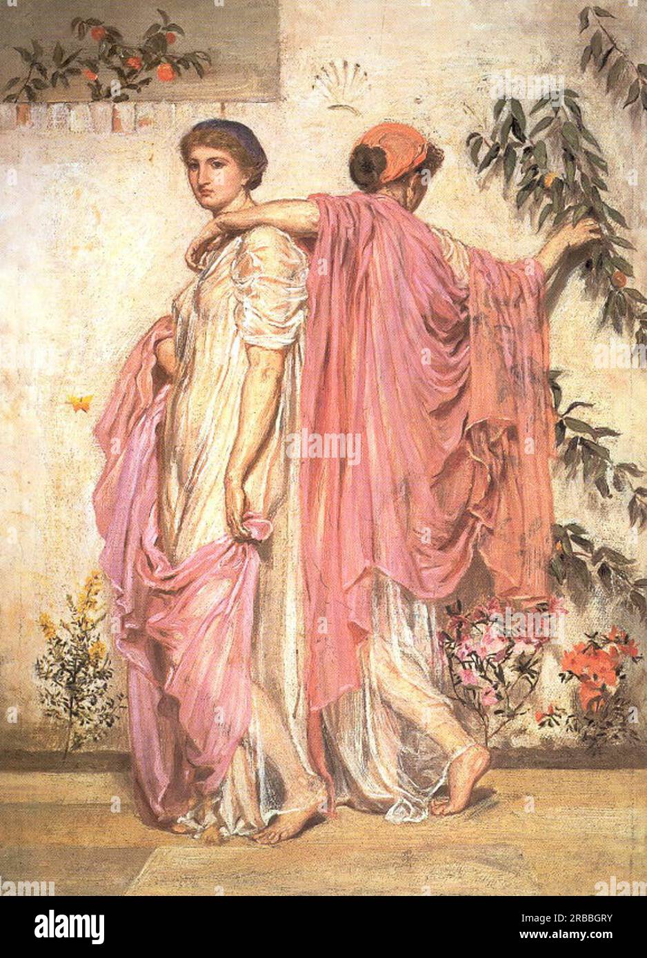 Albert joseph moore painting hi-res stock photography and images - Alamy