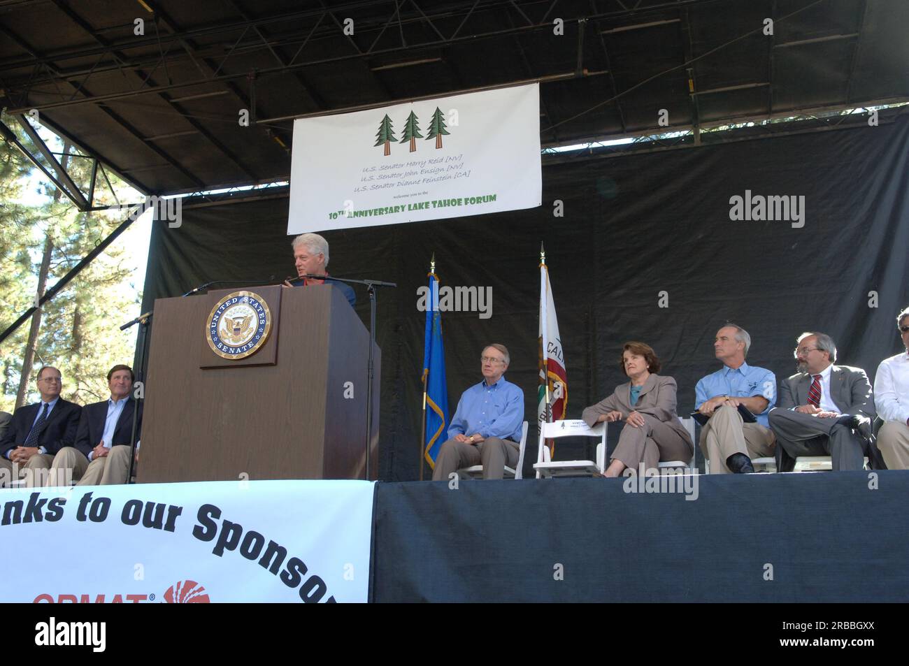 Lake Tahoe Restoration Summit, at Nevada's Sand Harbor State Park ...