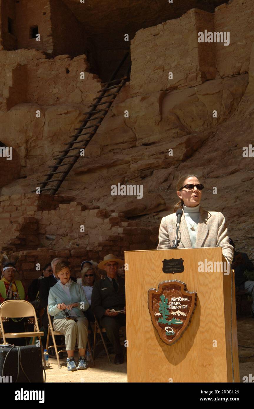 Visit of Acting Secretary P. Lynn Scarlett to Mesa Verde National Park ...