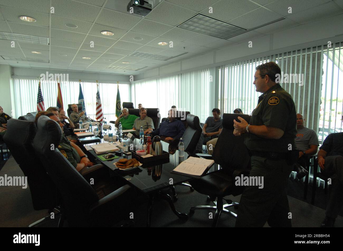 Visit of Secretary Dirk Kempthorne to Pima County, Arizona's border ...