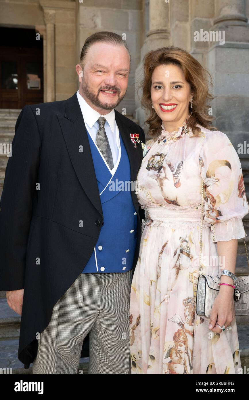Autun, France. 08th July, 2023. Prince Alexander de Schaumburg-Lippe ...