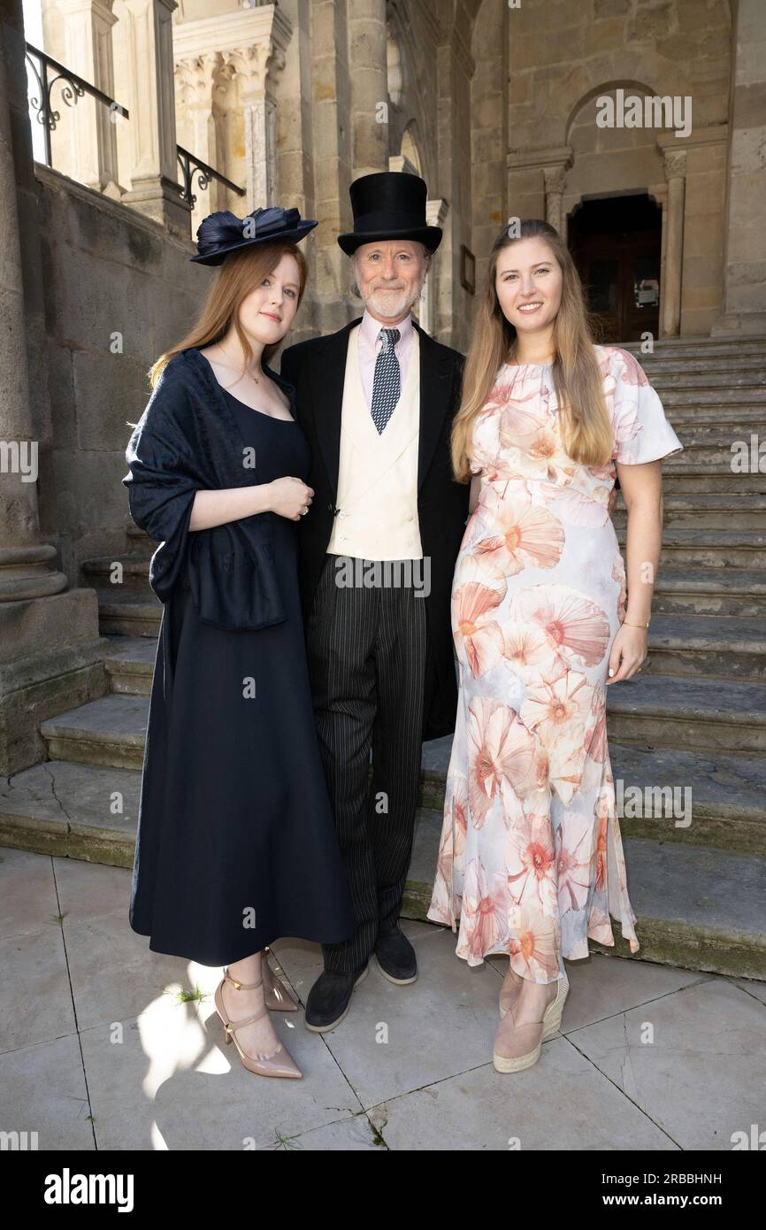 Autun, France. 08th July, 2023. Prince Pierre d'Arenberg and his ...