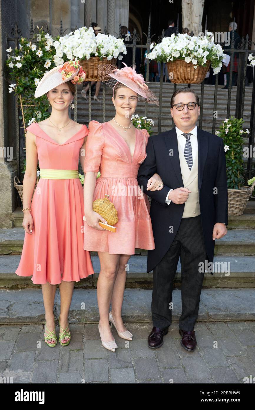 Autun, France. 08th July, 2023. Princess Zita Bourbon-Parme, Princess ...