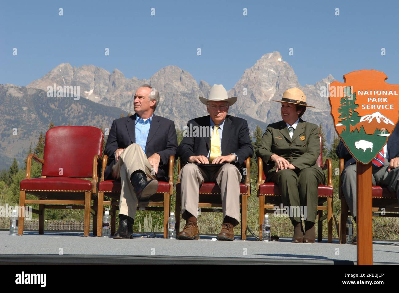 Dedication ceremony for the new Craig Thomas Discovery and Visitor ...