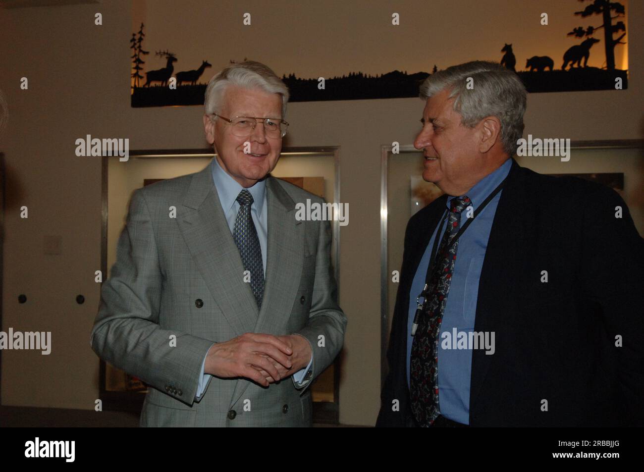 Amy Lamb photography exhibit opening at Main Interior, with Secretary ...