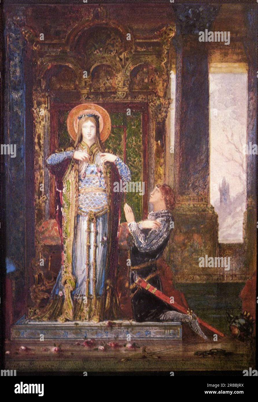 St. Elisabeth of Hungary (The Miracle of the Roses) 1879 by Gustave ...