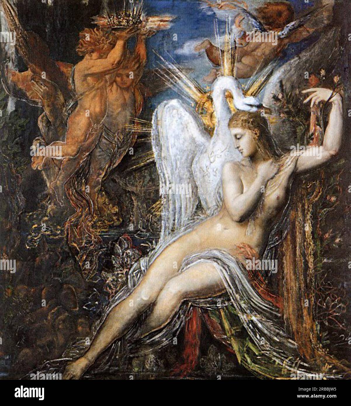 Gustave moreau leda hi-res stock photography and images - Alamy
