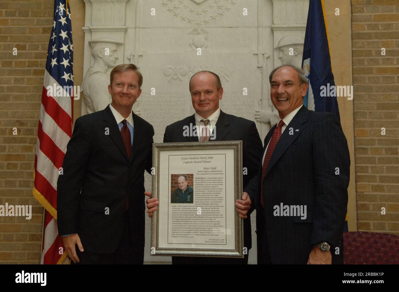 American Recreation Coalition (ARC) 2006 Legends Award ceremony, with ...