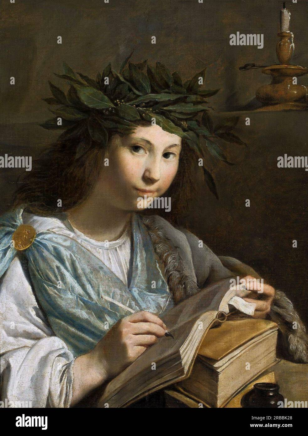 Clio muse of history hi-res stock photography and images - Alamy