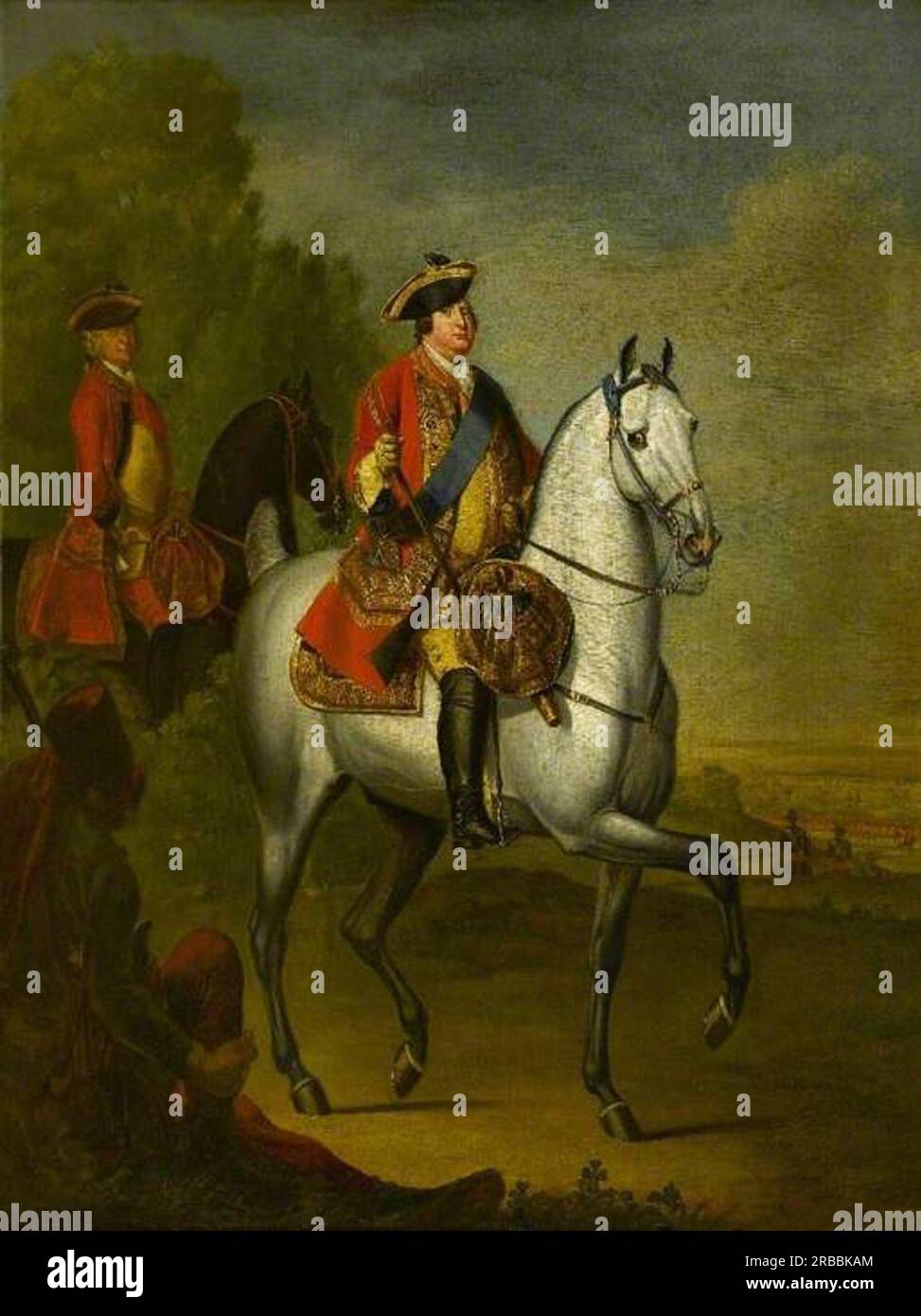 William Augustus, Duke of Cumberland on a Grey Charger by David Morier ...