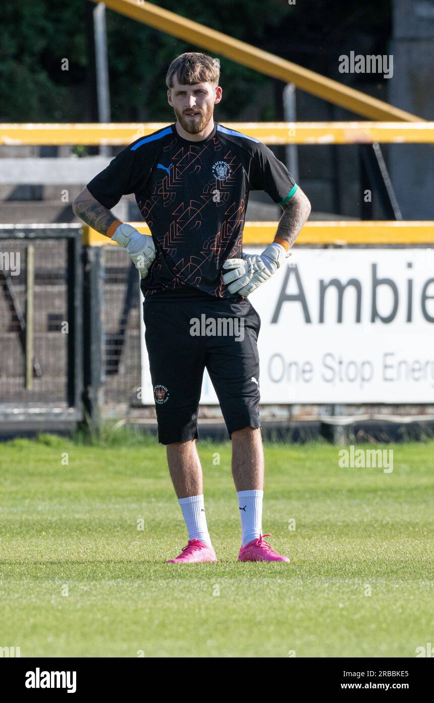 Blackpool goalkeeper hi-res stock photography and images - Alamy