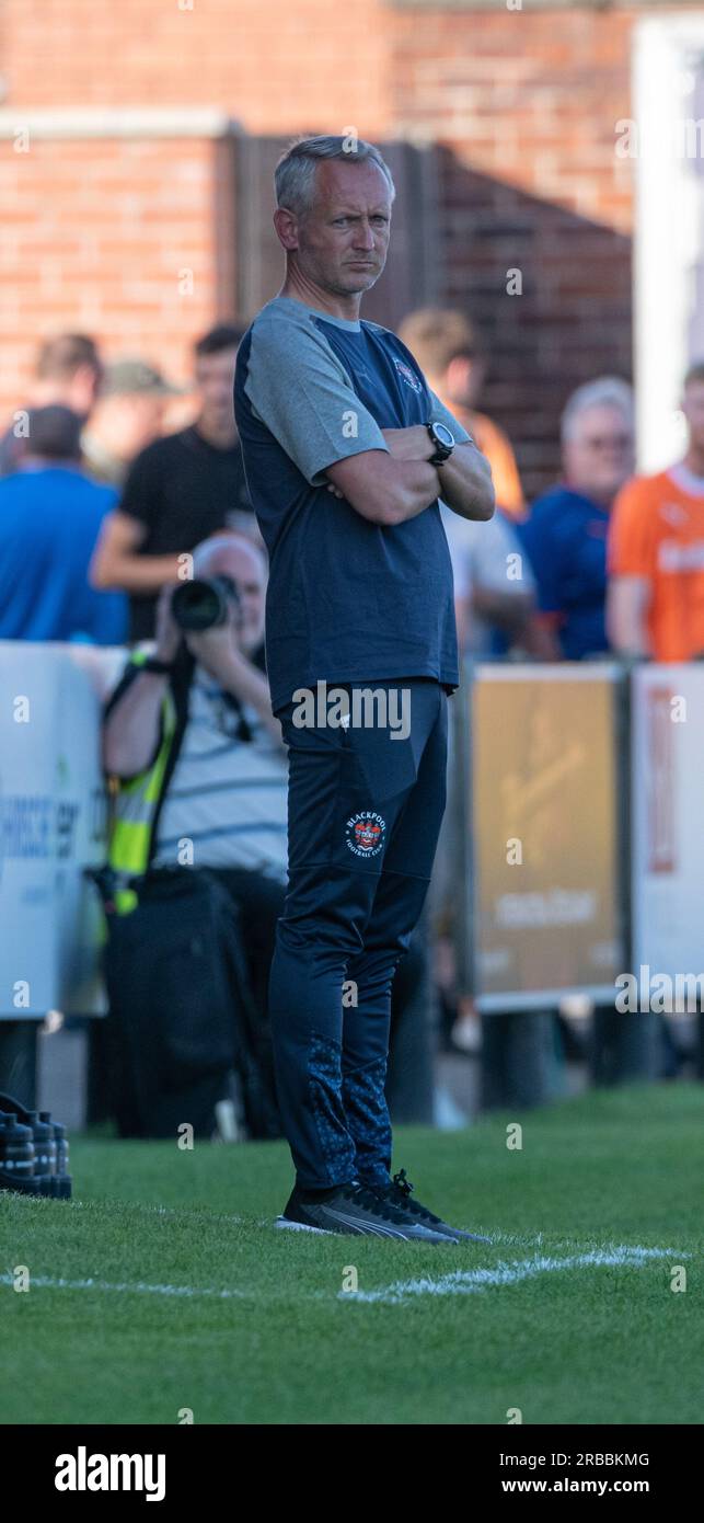 Southport football club v blackpool football club hi-res stock ...