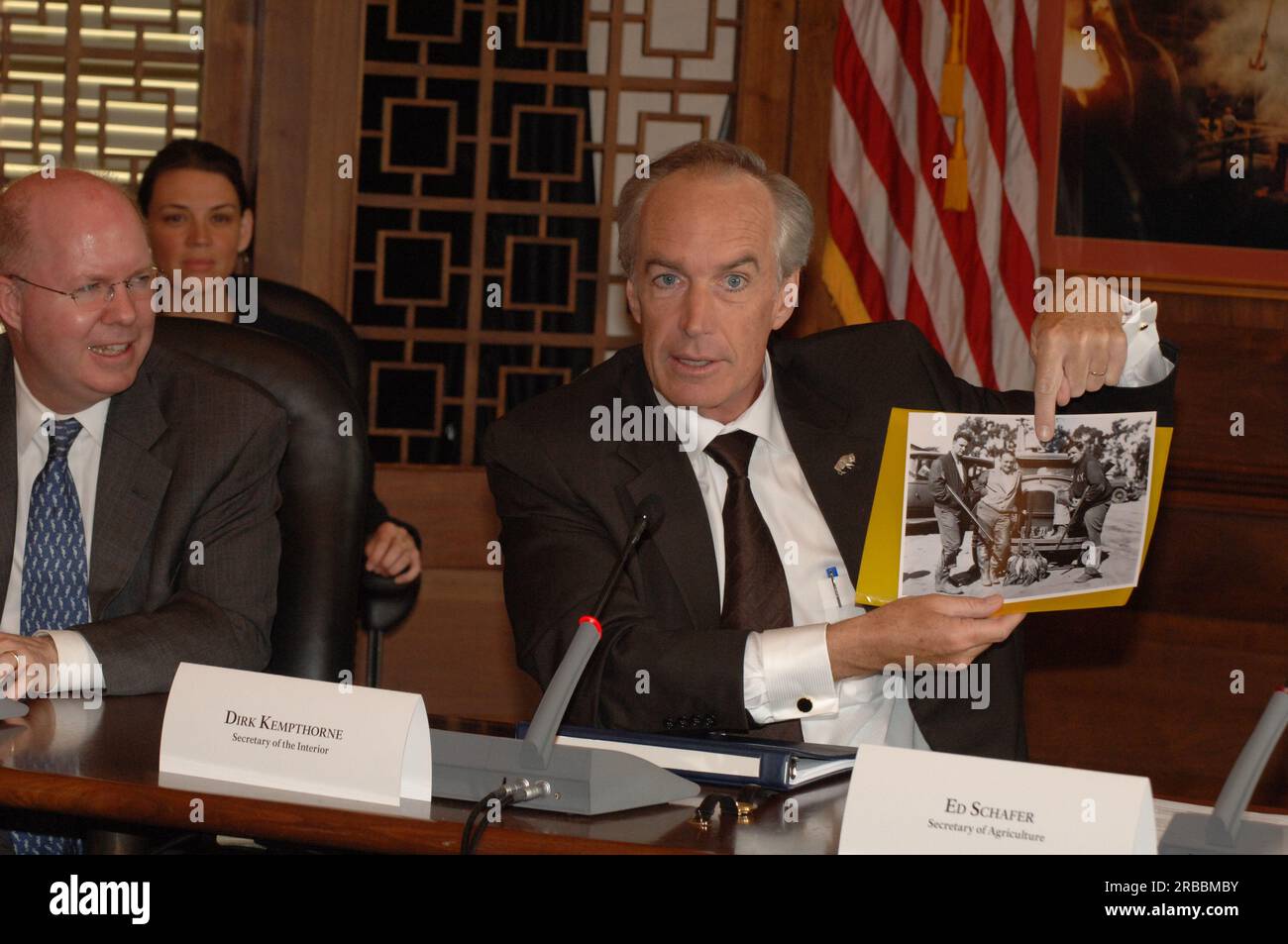 100 Years of Conservation meeting at Main Interior, with Interior ...