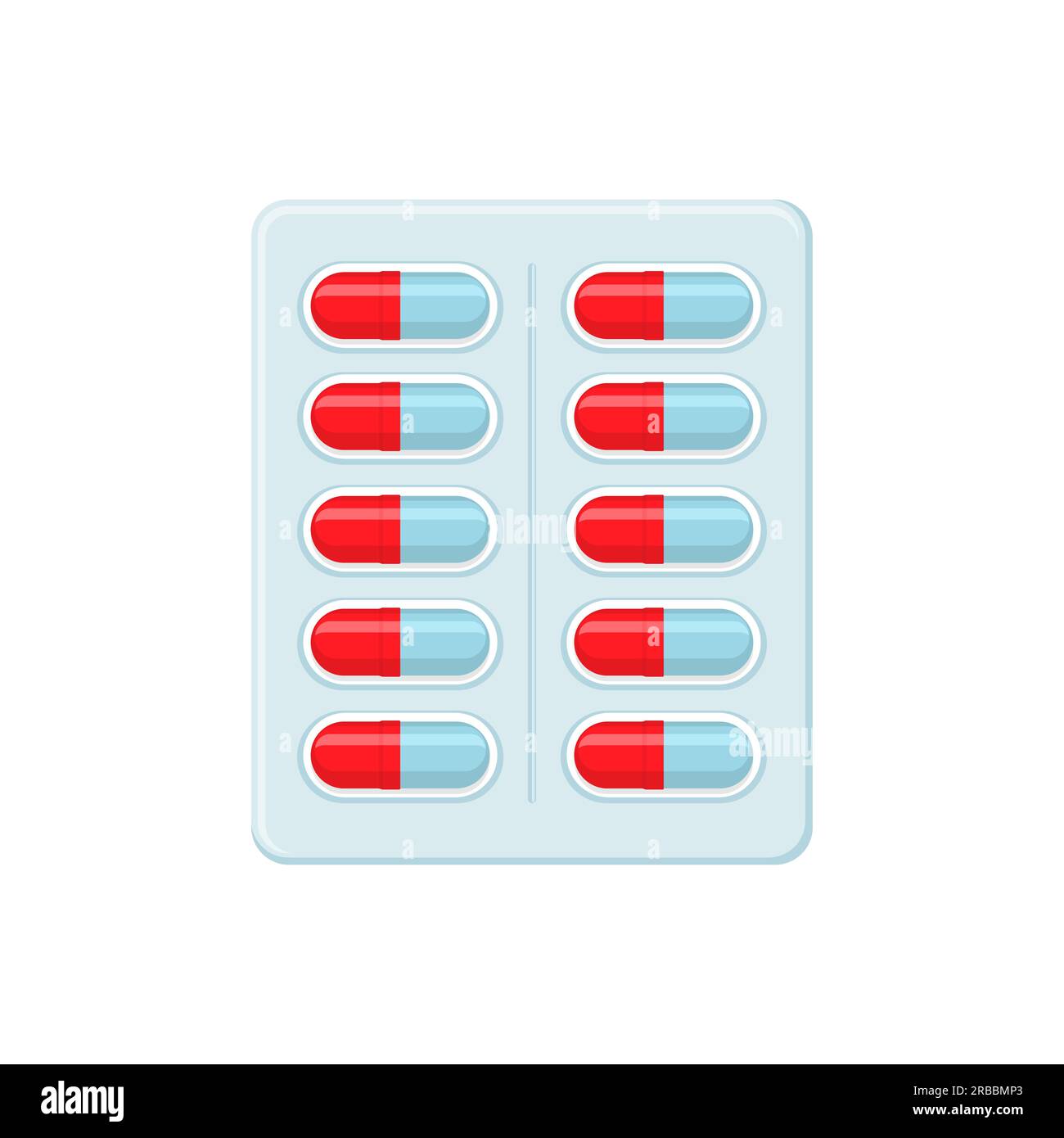 medical pill vector illustration in flat style design Stock Vector ...