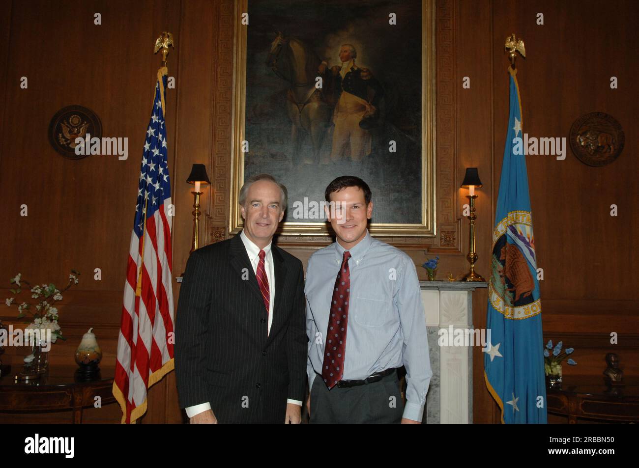 Secretary Dirk Kempthorne meeting at Main Interior with professional ...