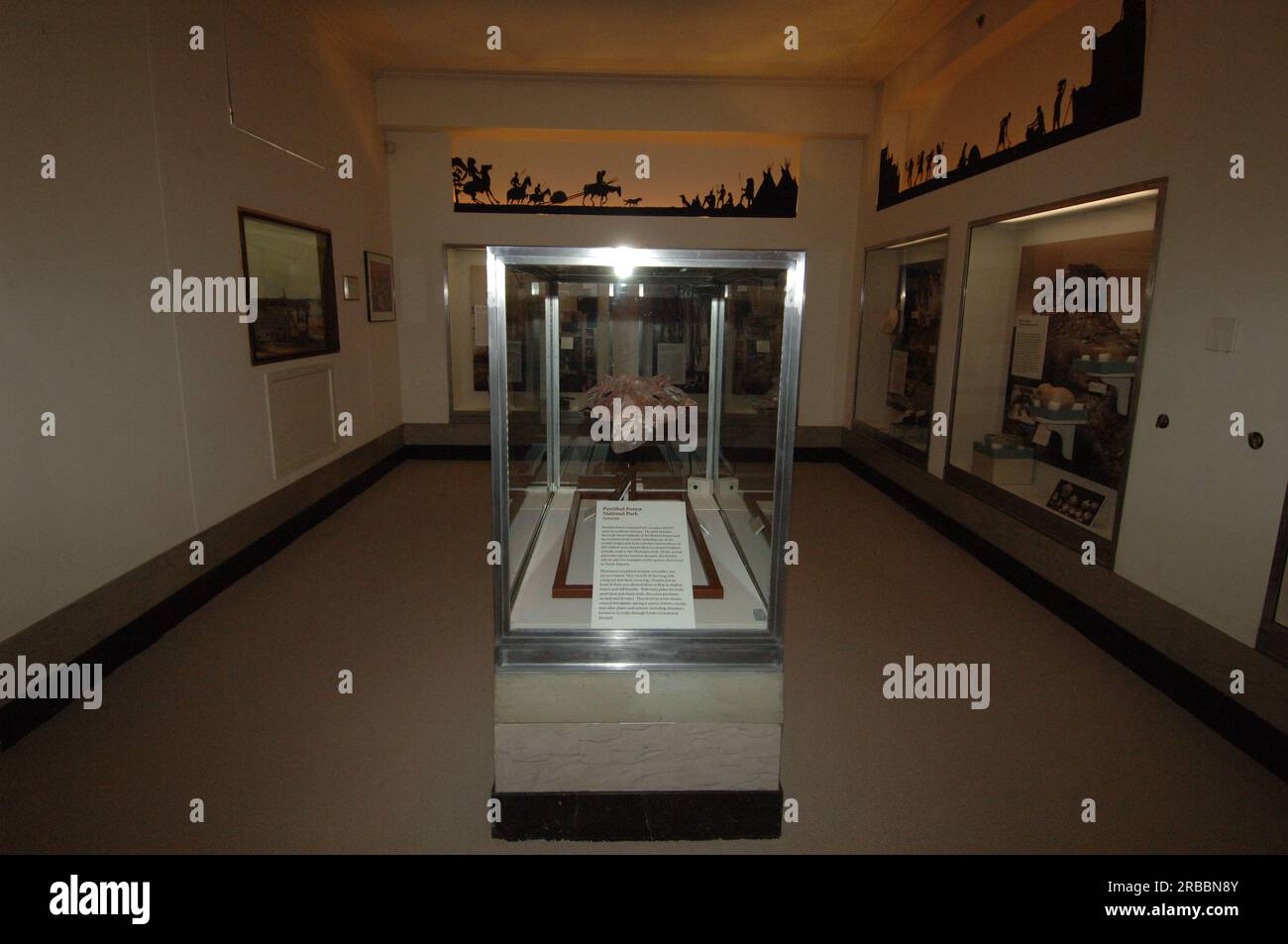Interior Museum exhibits, viewing spaces Stock Photo - Alamy