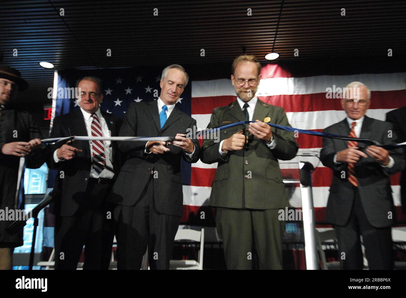 Opening ceremony unveiling the new Museum and Visitor Center at ...