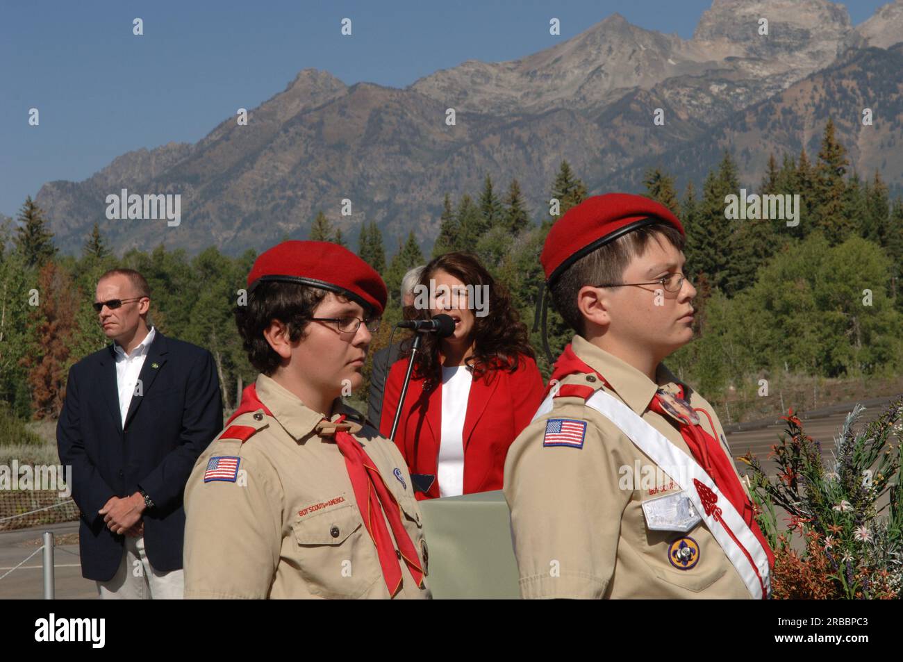 Dedication ceremony for the new Craig Thomas Discovery and Visitor ...