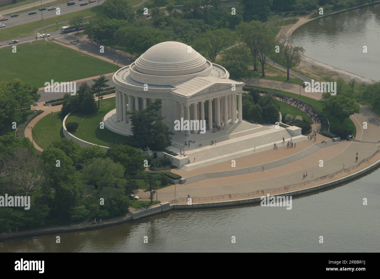Aerial views of Washington, D.C. buildings, monuments, landscapes ...